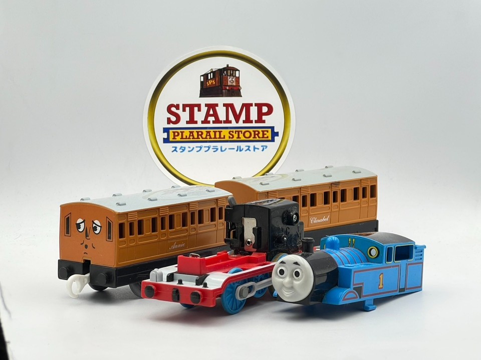 Tomy Trackmaster Plarail Classic Thomas the Tank Engine *complete set ...
