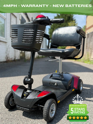 Pride GoGo Elite Traveller LX Mobility Scooter Small - 4mph Car boot ...