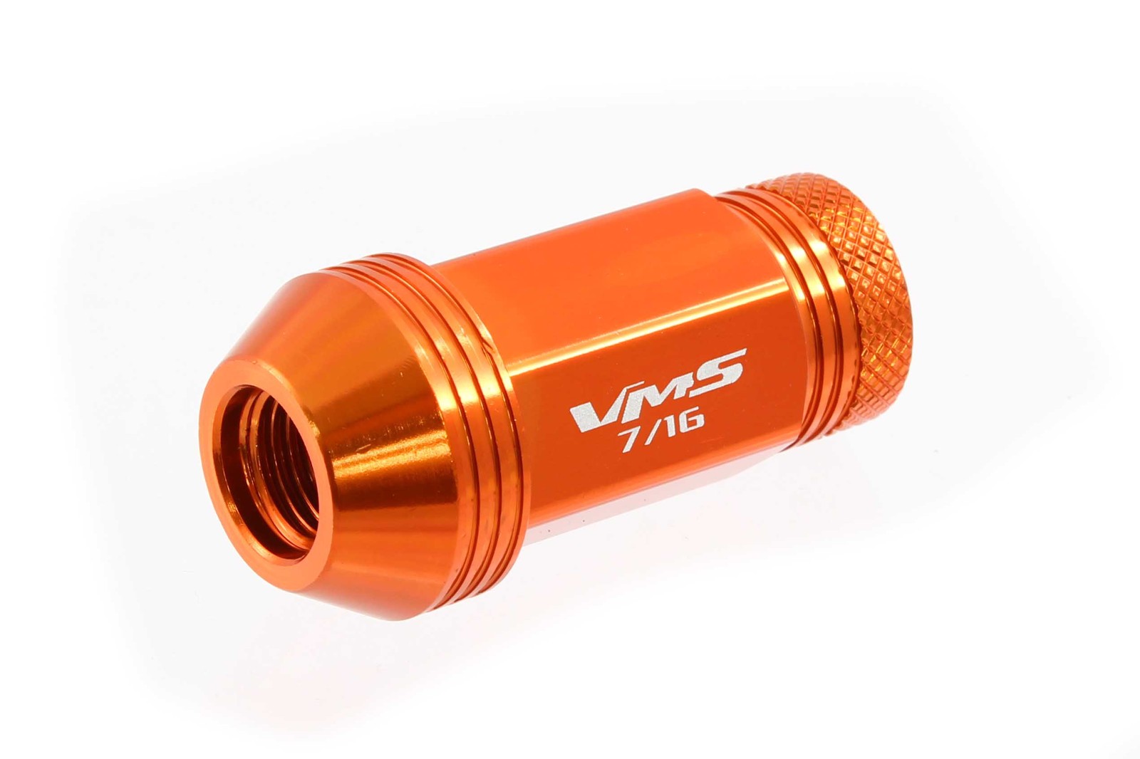 VMS 24 PIECE RACE LIGHT WEIGHT WHEEL RACING LUG NUTS 7/16 -20 ORANGE ...