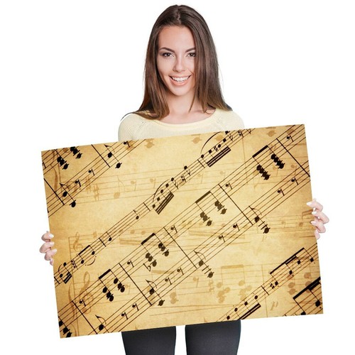 A1 - Musical Notes Sheet Music Poster 60X90cm180gsm Print #3676 | eBay UK
