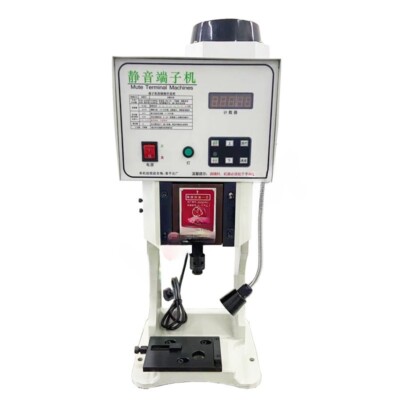 Low Noise Wire Terminal Crimping Machine 1.5T Automatic Cable Crimp ...