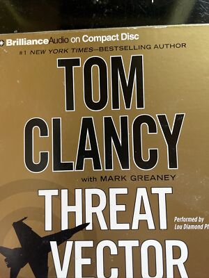 Tom Clancy W/ Mark Greeney Threat Vector 9781469273808| eBay
