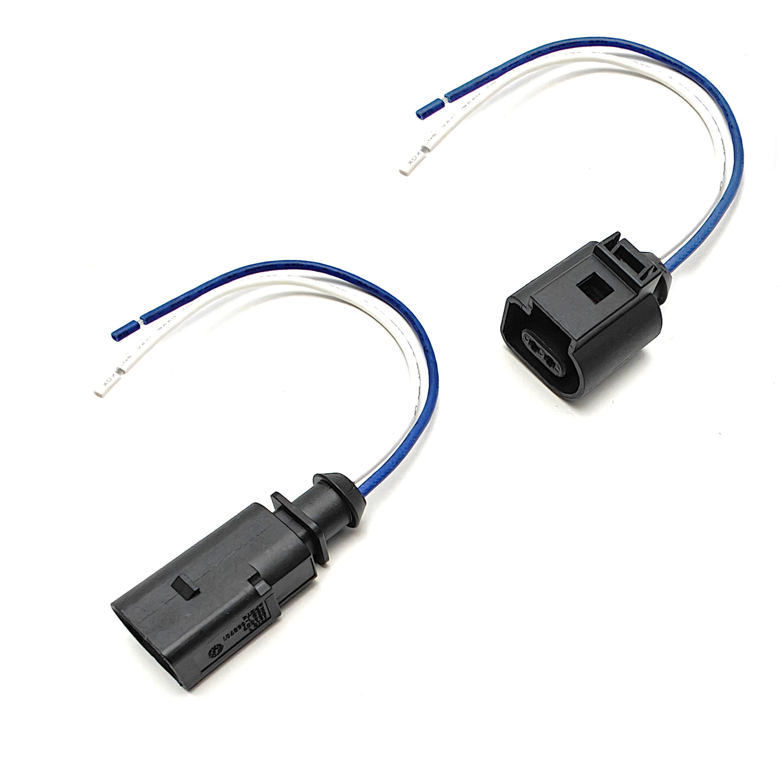 2-Way Male/Female Connectors w/ Pigtails For Audi/VW/BMW/Mini Lighting ...