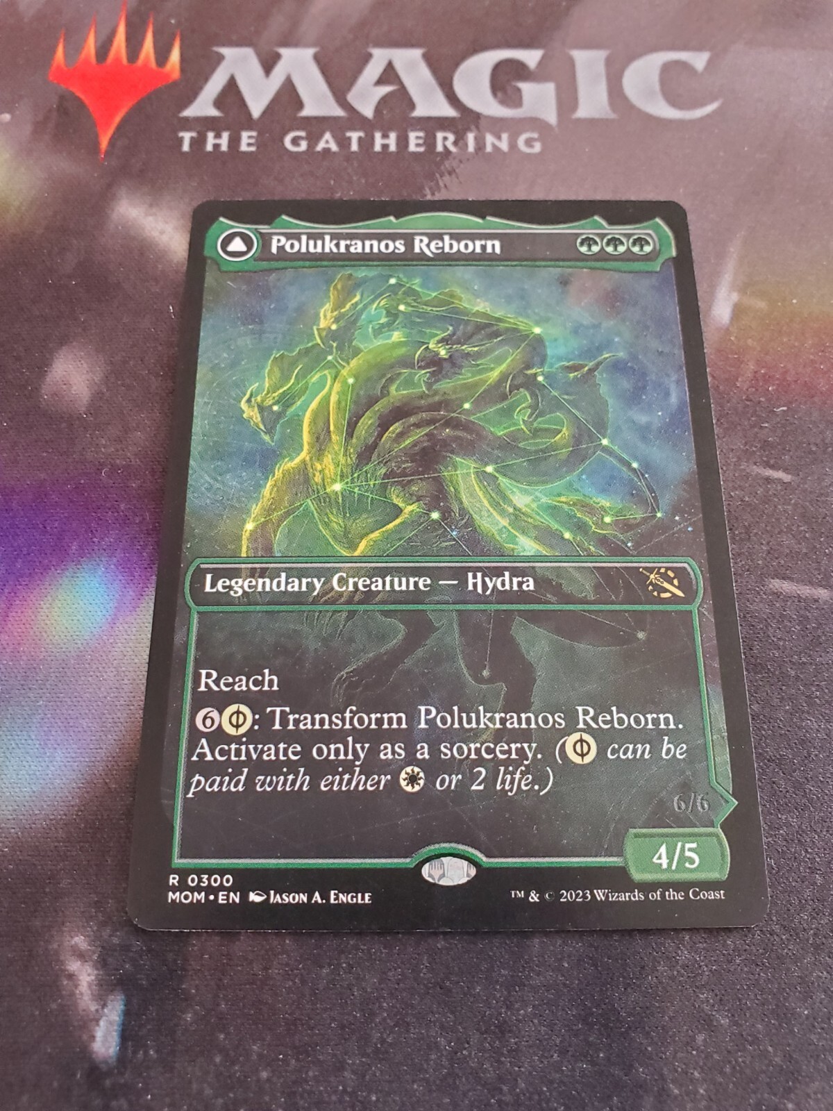 Mtg. 2x Polukranos Reborn. Showcase. March of the Machine. Pack Fresh ...