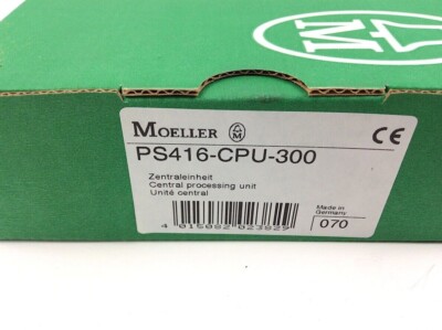 Mint Condition Klöckner Moeller PS416-CPU-300 central unit (*IN STOCK ...