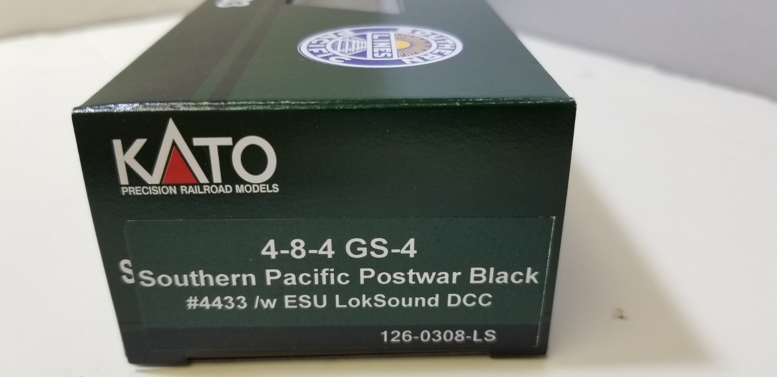 KATO N 126-0308 LS Southern Pacific RR GS-4 POST WAR VERSION 4433 ...
