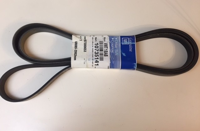 General Motors GM 6 Rib Serpentine Belt 97300653 NOS for sale online | eBay