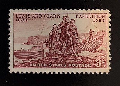 US Stamp # 1063 3 Cent Lewis & Clark, 150 Years Single MNH OG 1954 | eBay