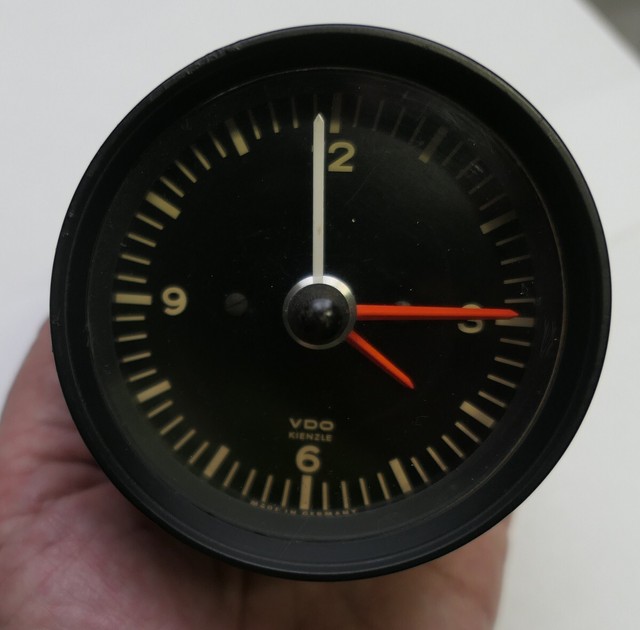 Porsche 911 Dashboard Clock VDO for sale online | eBay