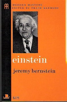 EINSTEIN (MODERN MASTERS) By Jeremy Bernstein *Excellent Condition ...