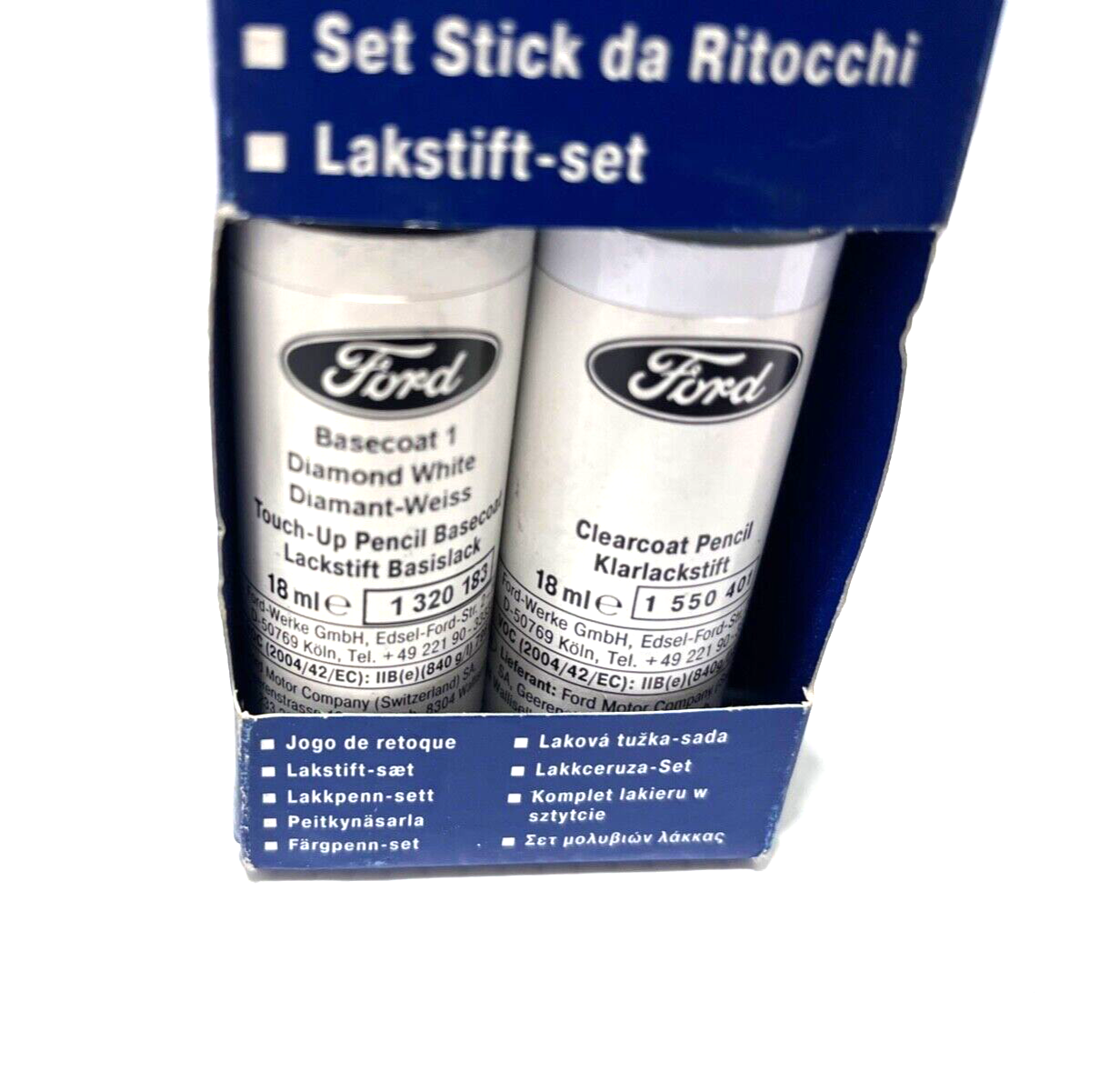 Genuine Ford Diamond White Touch Up Paint 9ML 1320183 | eBay