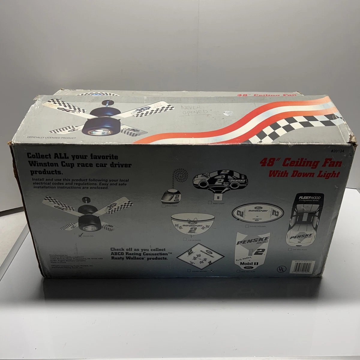 Race Car Ceiling Fan | Shelly Lighting