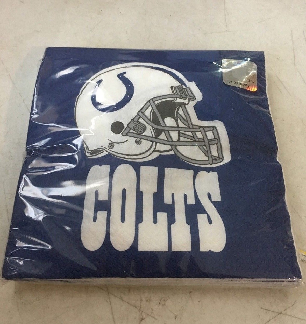 NFL Football Indianapolis Colts Napkins 16 Pack 2 Ply 12" x 12" | eBay