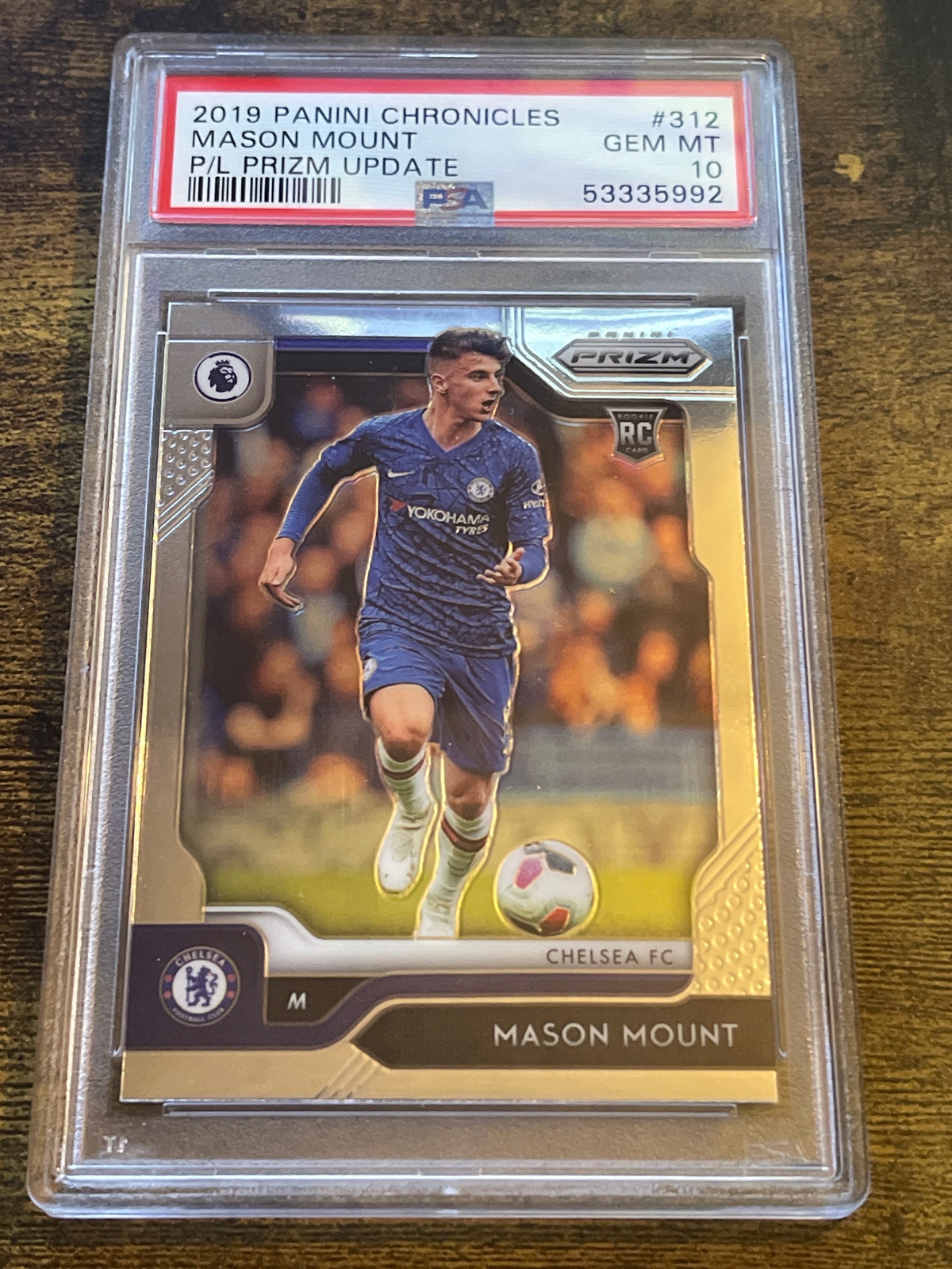 2019 Panini Chronicles MASON MOUNT P/L Prizm RC PSA 10! | eBay