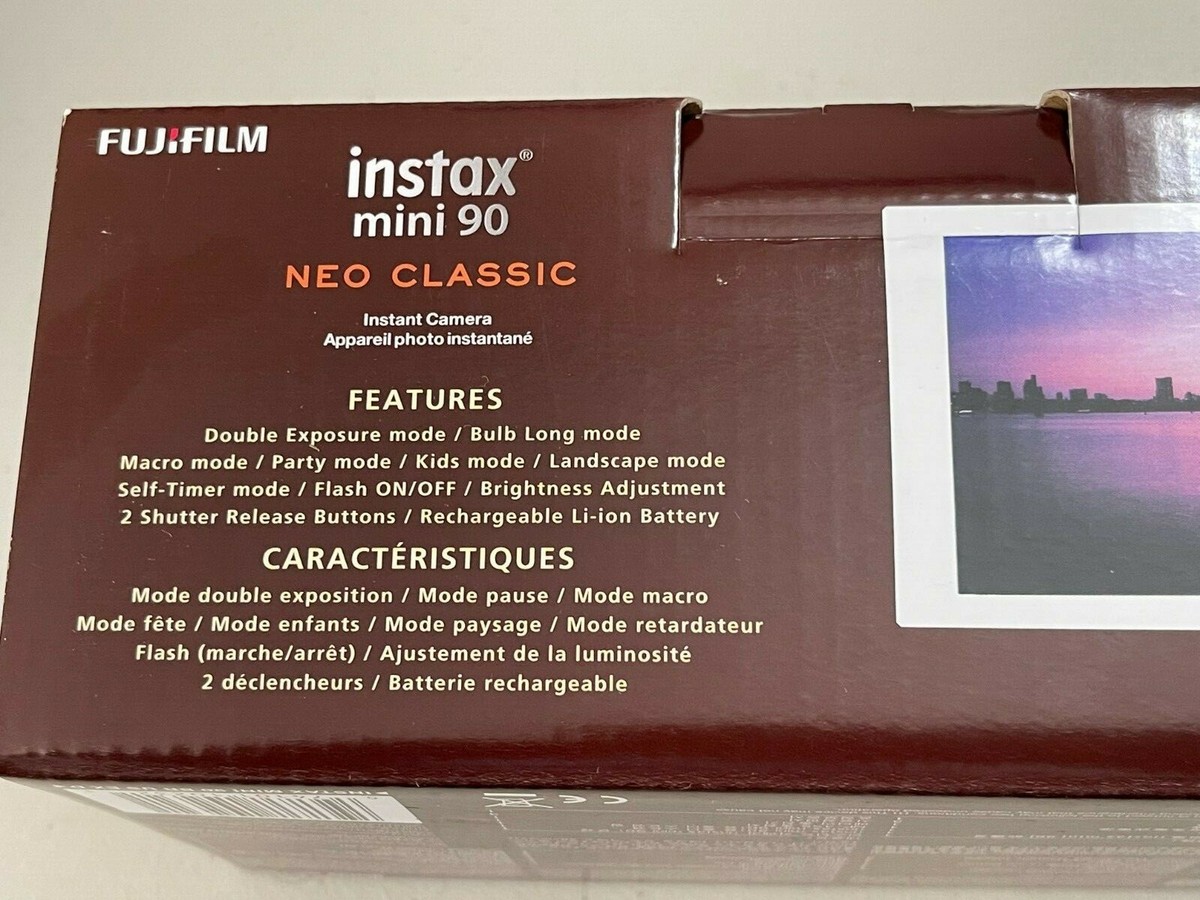 Fujifilm Instax Mini 90 Neo Classic Instant Film Camera Fujifilm Instax Mini 90 Neo Classic Instant Film Camera