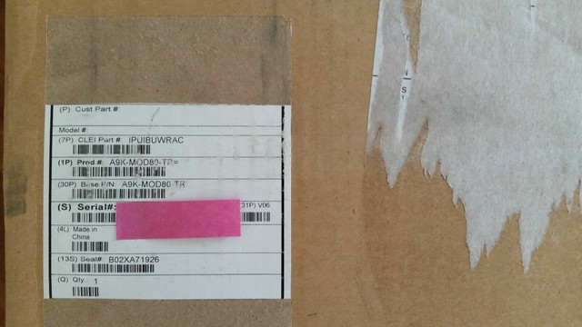 Cisco A9K-MOD80-TR Modular Line Card for sale online | eBay