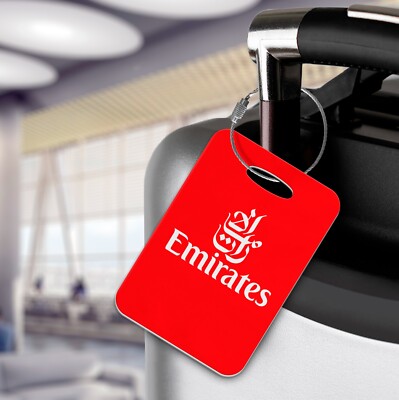 Emirates Luggage Tag - Aviation, Travel, Cabin Crew | eBay UK