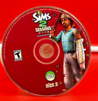 2007 CD The Sims 2 Seasons Expansion Pack Disc 2 | eBay