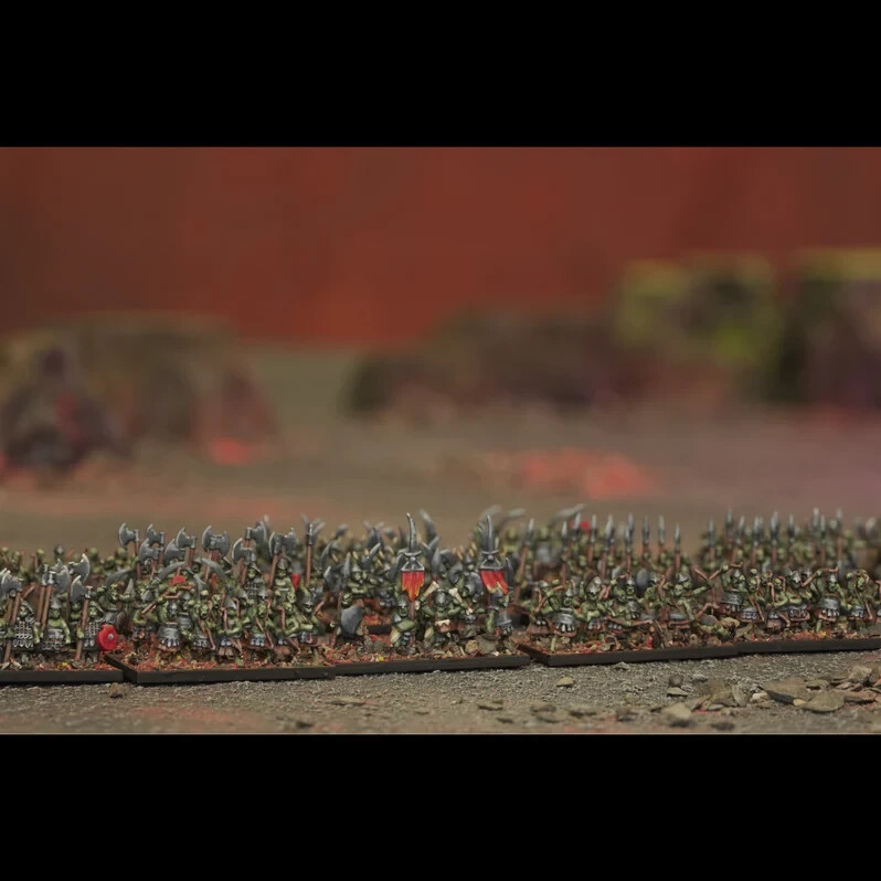 Grand Battle Scale | Classic Fantasy Battles | Orc Horde | 10mm Single ...
