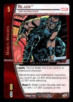 VS System: Blade, The Daywalker - Foil [Played] Marvel Knights TCG CCG ...