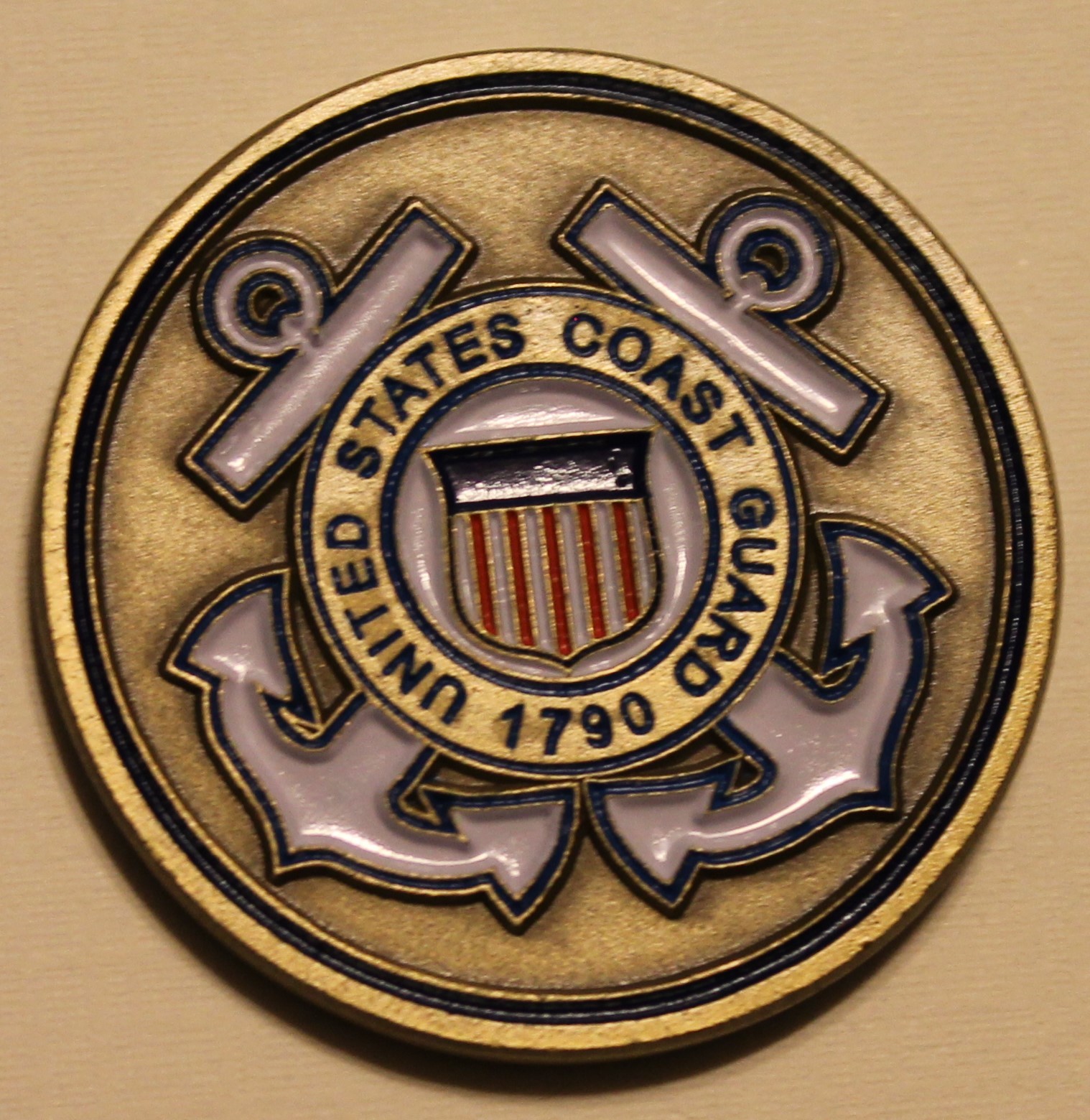 Eagle America's Tall Ship Coast Guard Challenge Coin | eBay