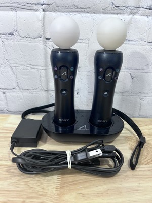 Playstation Move Eye Camera Charging Station PS3 PS4 Bundle + 2 ...