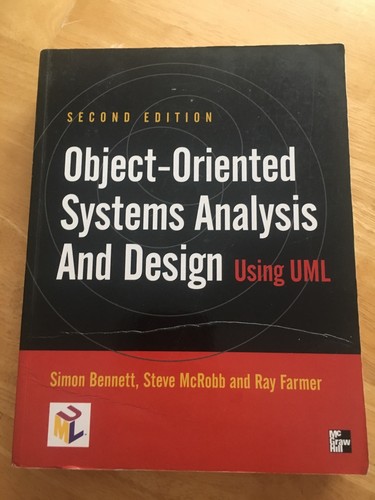 Object Oriented Systems Analysis And Design Using Uml 2e Ebay