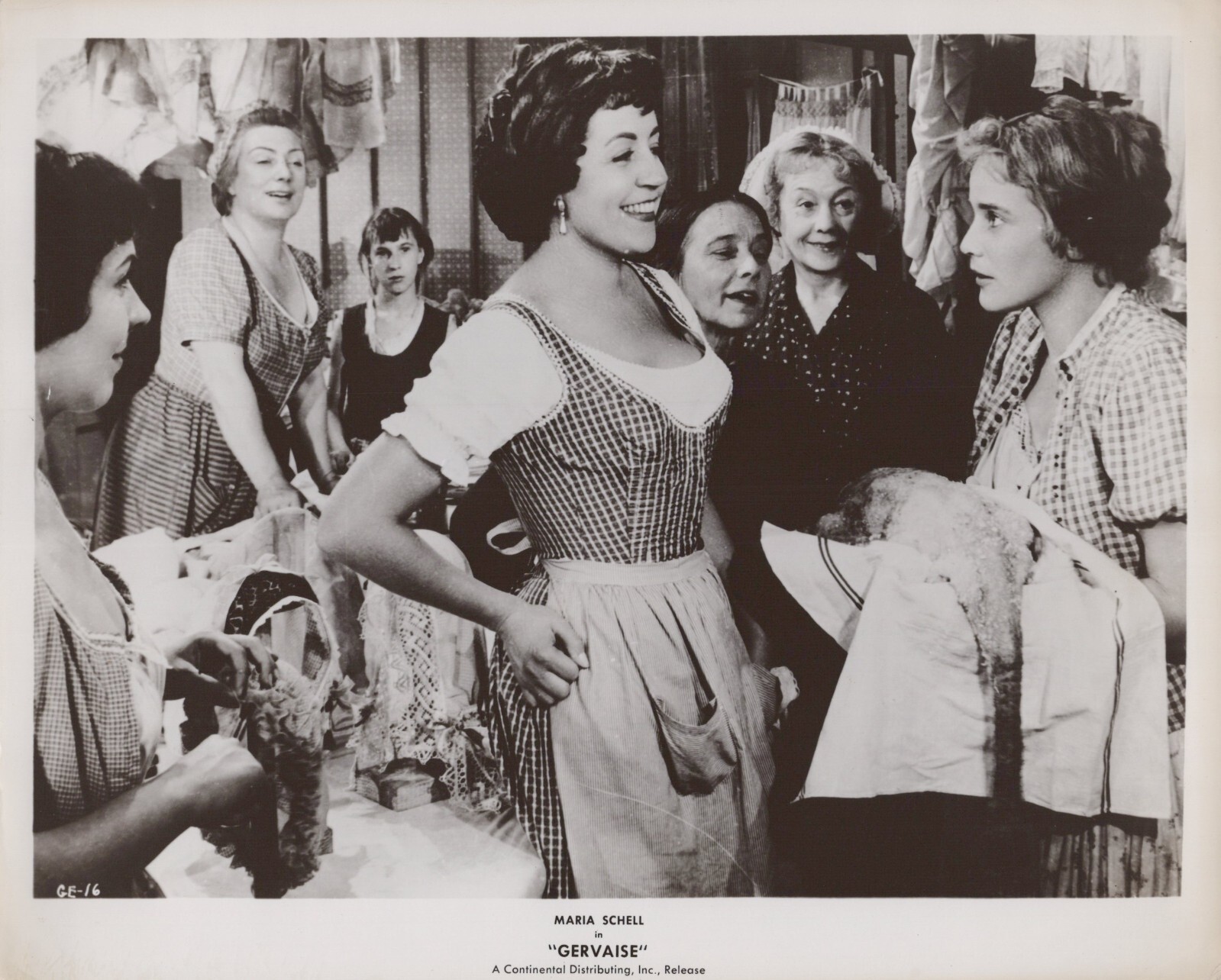 Suzy Delair + Maria Schell in Gervaise (1956) 🎬⭐ Original Vintage Photo ...