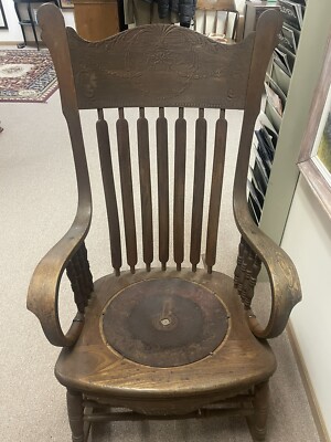 Antique Rocking Chair LOCAL PICK UP ONLY | eBay