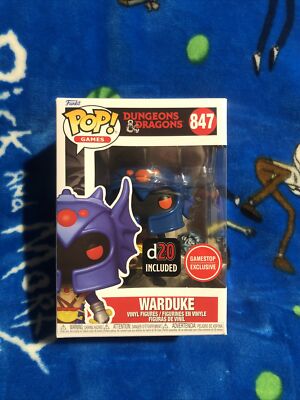 Funko POP! Dungeons & Dragons Warduke #847 with d20 Die Gamestop ...