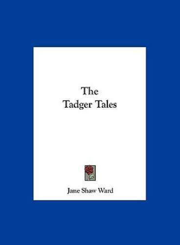 Tadger Tales by Jane Shaw Ward (2010, Hardcover) for sale online | eBay
