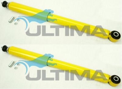 MITSUBISHI PAJERO NM NP NS 1999-2010 REAR PAIR ULTIMA HEAVY DUTY SHOCKS ...
