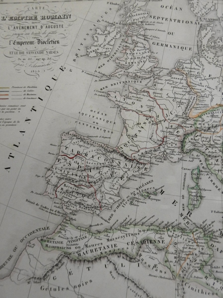 Roman Diocletian Roman Emperor Map
