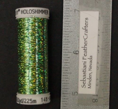 Sulky Holoshimmer Metallic Thread - Lime Green- 250 yd Creative Sewing ...