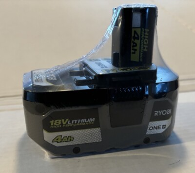 🆕 GENUINE RYOBI PBP004 ONE+ 18V 4 Ah Lithium-Ion HIGH PERFORMANCE ...