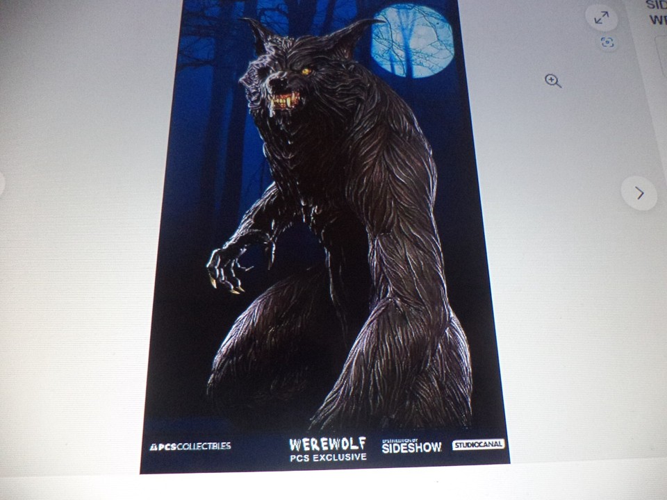 The Howling sideshow 1/4 Scale Deluxe Werewolf Statue Rare | eBay