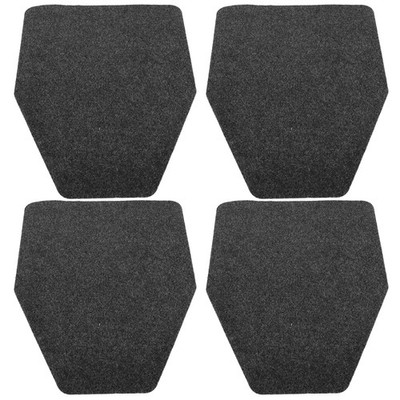 4 Pcs Commercial Bathroom Floor Mats Office Urinal Public Restroom ...