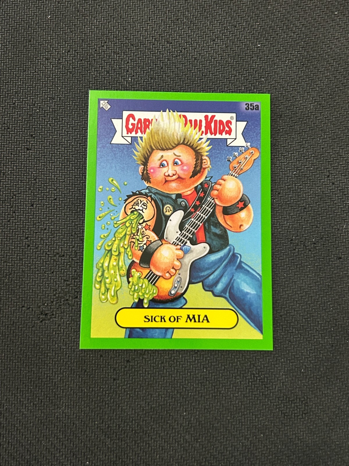 2024 Topps Garbage Pail Kids Green Day Booger Green Sick of Mia 35a | eBay