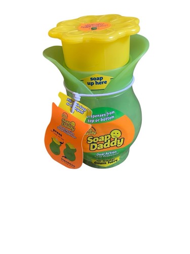 New Scrub Daddy Soap Dual Action Soap Dispenser 858797007432| eBay