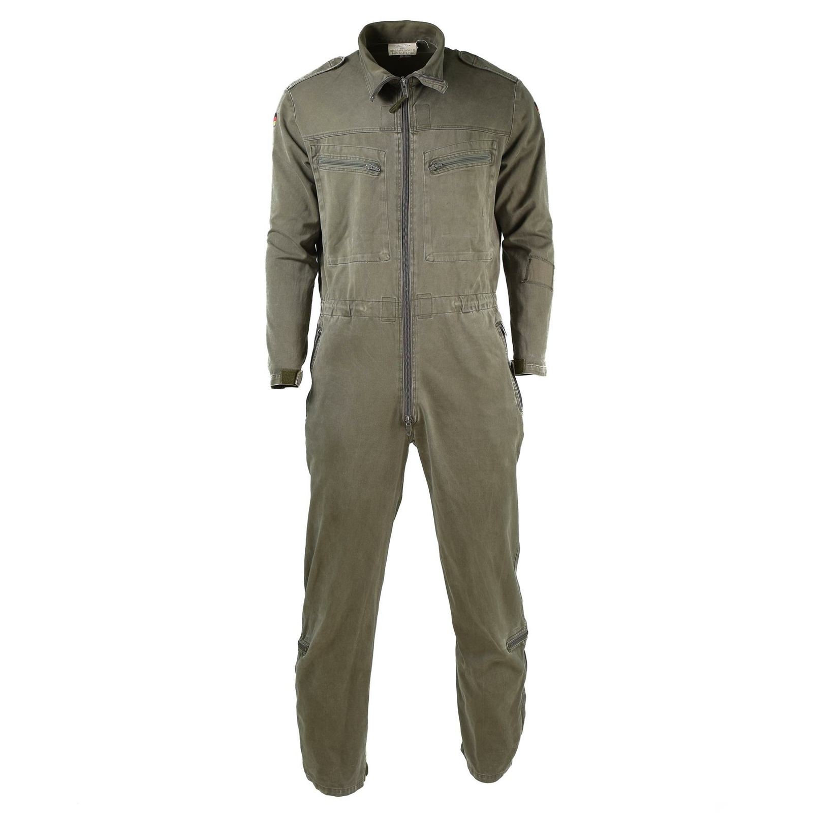 Genuine German army Olive OD overall suit combat tanker coverall ...