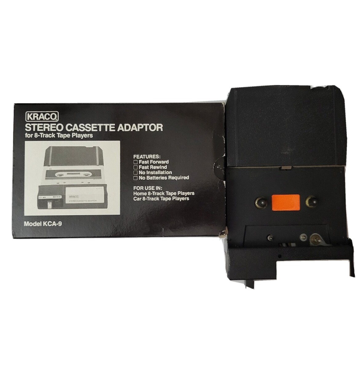 8-track tape/cassette vintage adapters ~ MegaMinistore