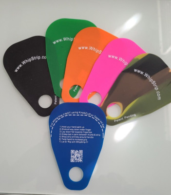 6 pack WHIP STRIP BASEBALL & SOFTBALL BAT GRIP ENHANCER PATENT PENDING ...