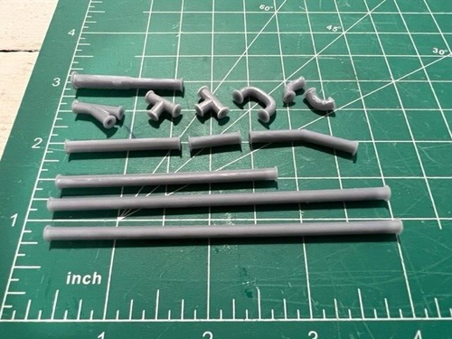 HO Scale Commercial Utility pipe set - Small | eBay