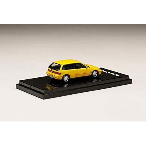 HJ64 1/64 HND CIVIC (EF9) SiR II Yellow Custom Color HJ641031AY w ...