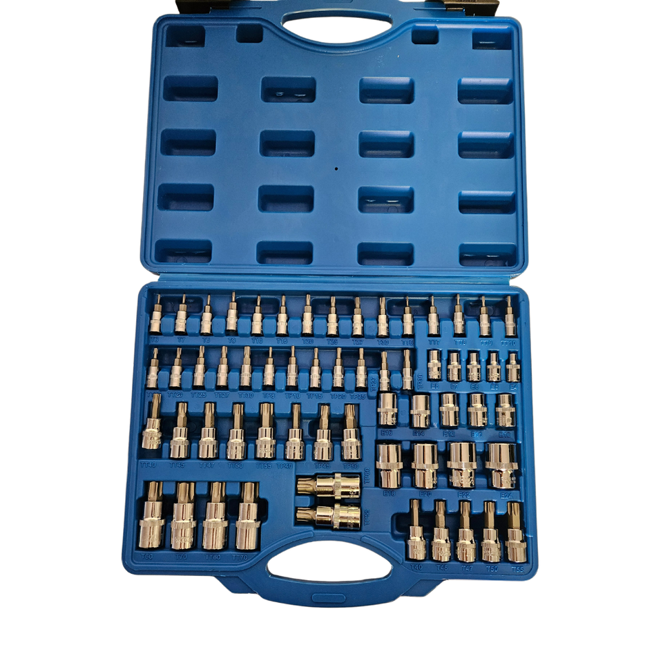 60Pcs Master Torx Bit Socket and External Torx Socket Set | S2 and Cr-V ...