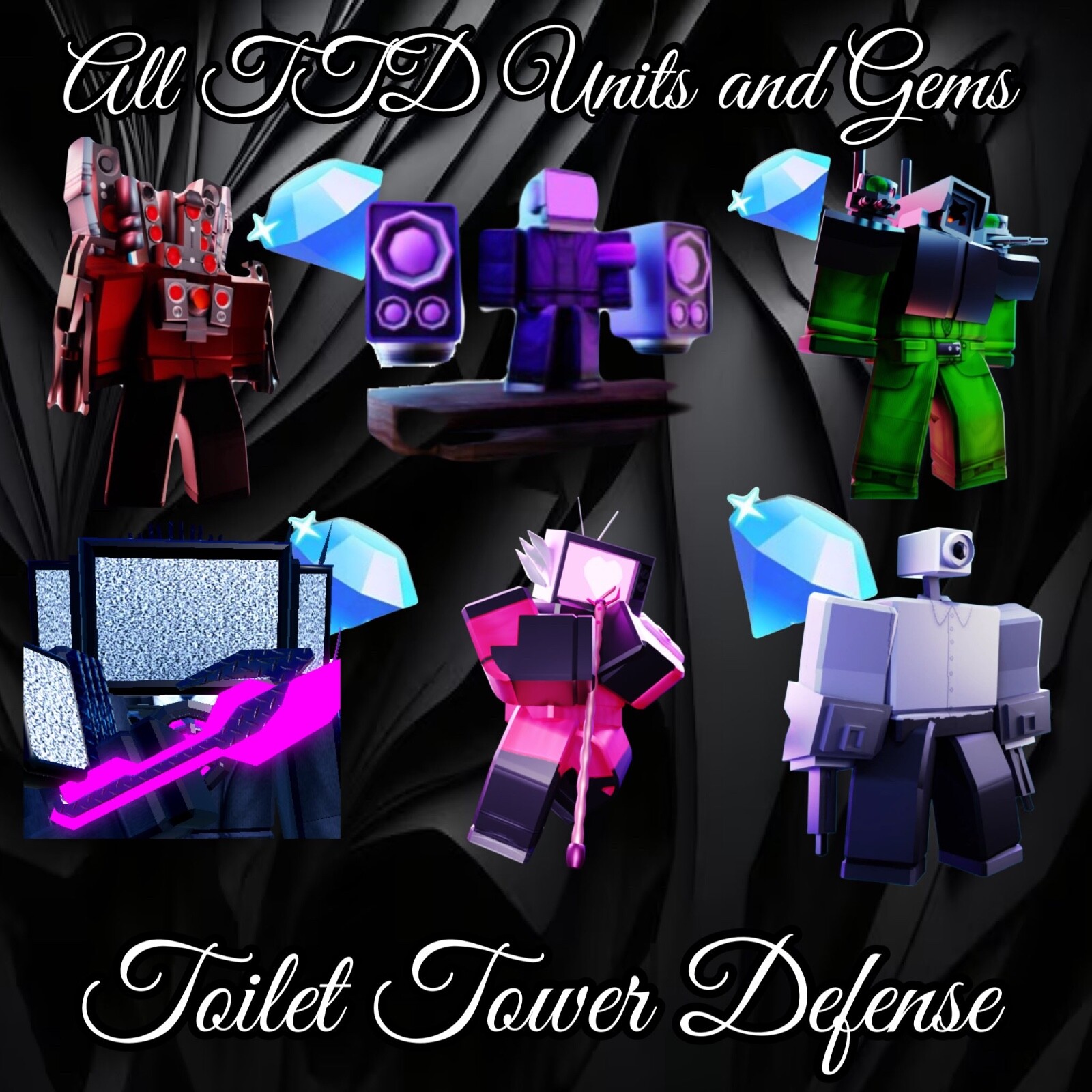 Toilet Tower Defense TTD All Godly, Mythic, Exclusive, Legendary Units ...