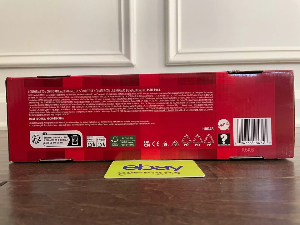 Minecraft Exploding RC Creeper Car Lights & Sounds with DLC Code Mattel ...