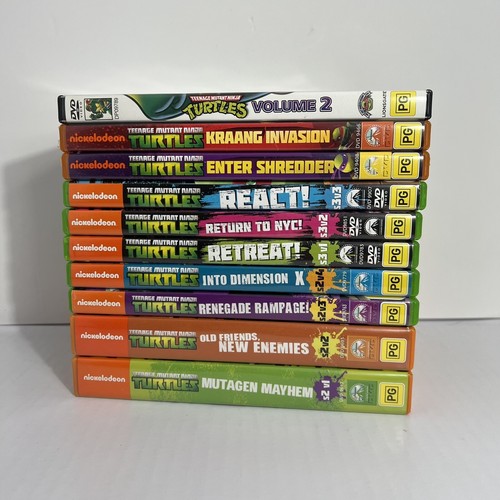 TMNT DVD Lot - Teenage Mutant Ninja Turtles x10 Season 2 & 3 Sets ...
