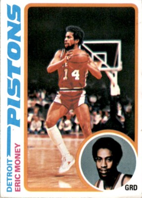 1978-79 Topps Basketball Eric Money (B) Detroit Pistons #104 | eBay