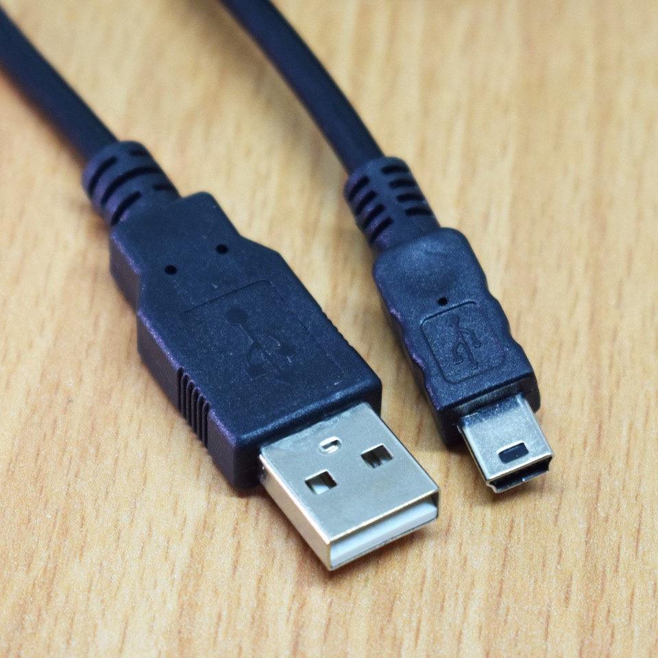 1pc 10ft/3M USB 2.0 A Male to Mini B 5pin Male Data Charger Sync Cable ...